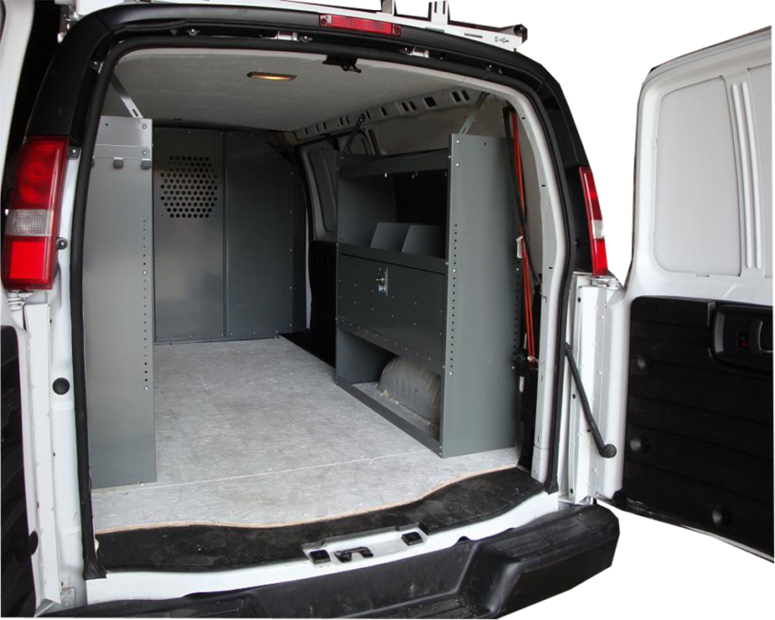 Van Shelving Chevy Express - True Racks